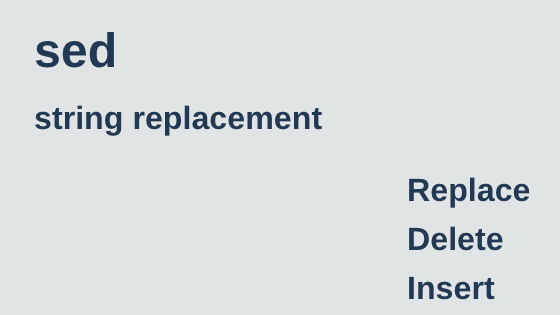 Linux How To Use Sed Command string Replace insert Line Specify 
