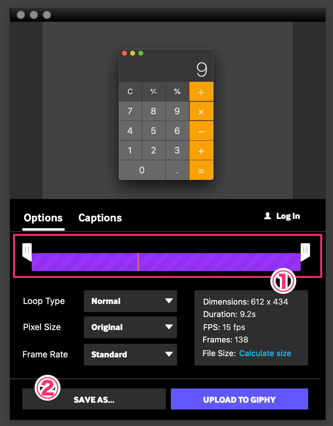 Mac | GIFアニメーションの作り方( PicGIF, GIPHY Capture ) - わくわくBank